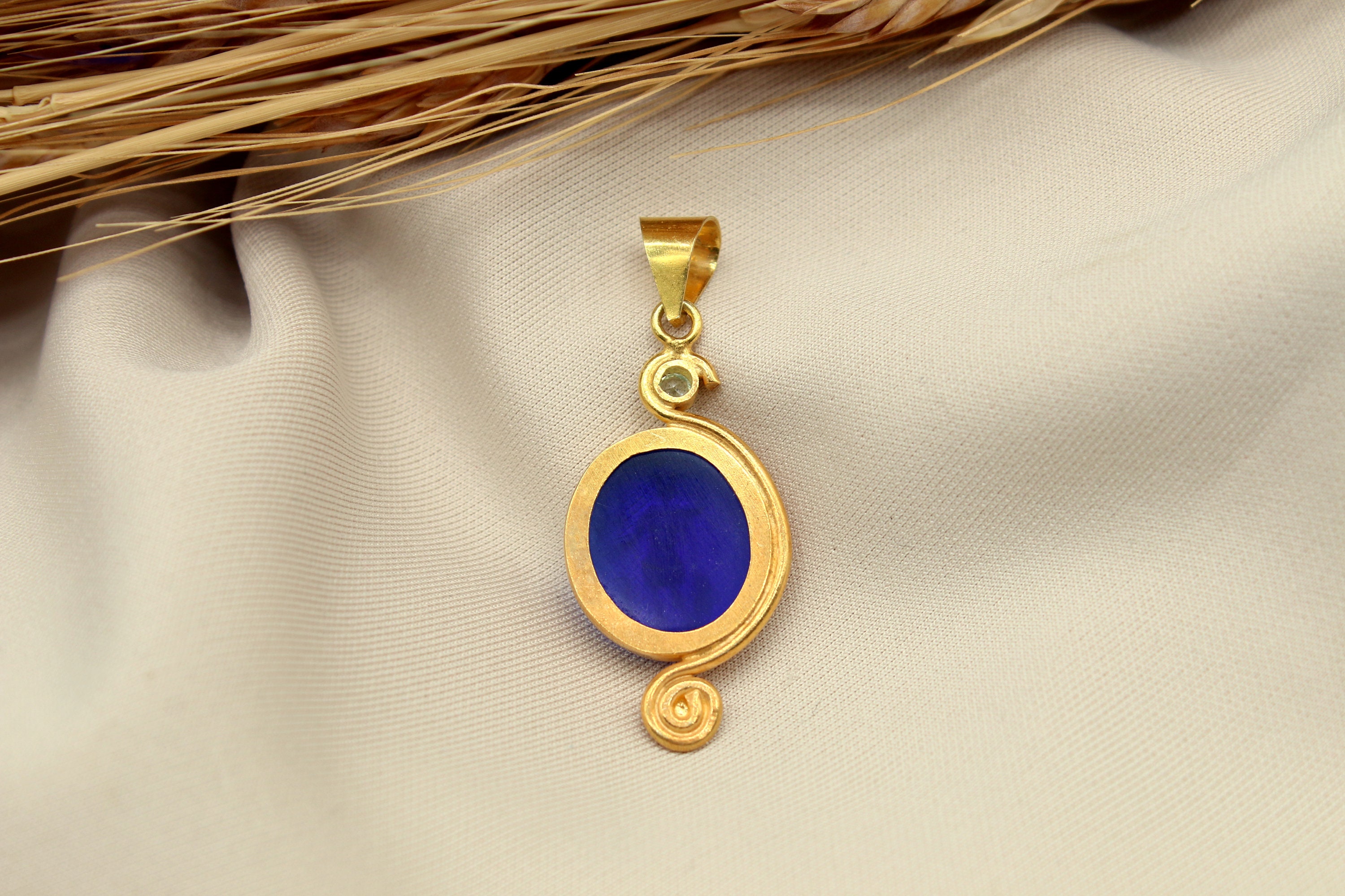 Antique Intaglio Greek God Poseidon Silver Pendant Carved | Etsy