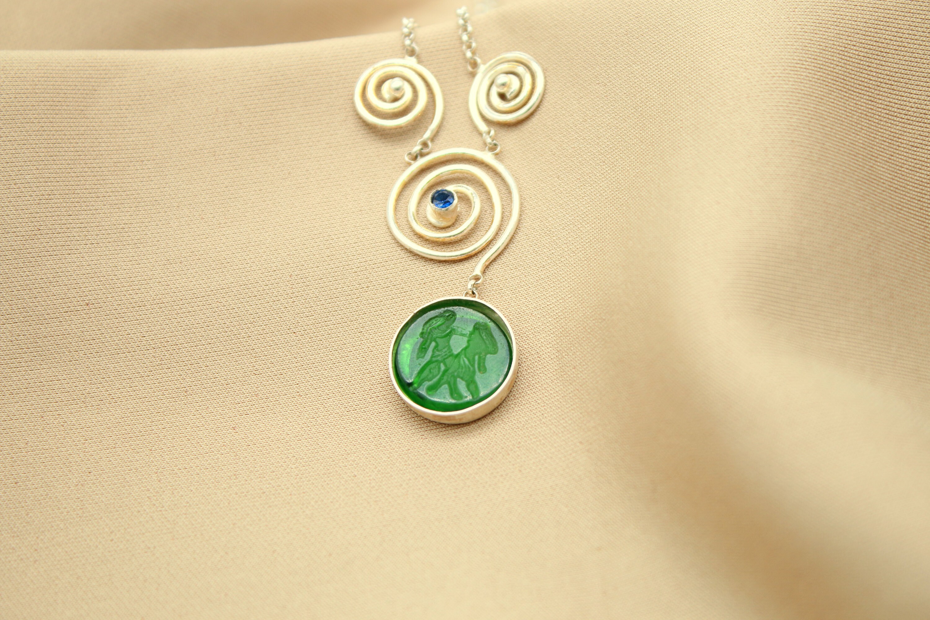 Gemini Silver Neklace Gemini Necklace Zodiac Necklace | Etsy