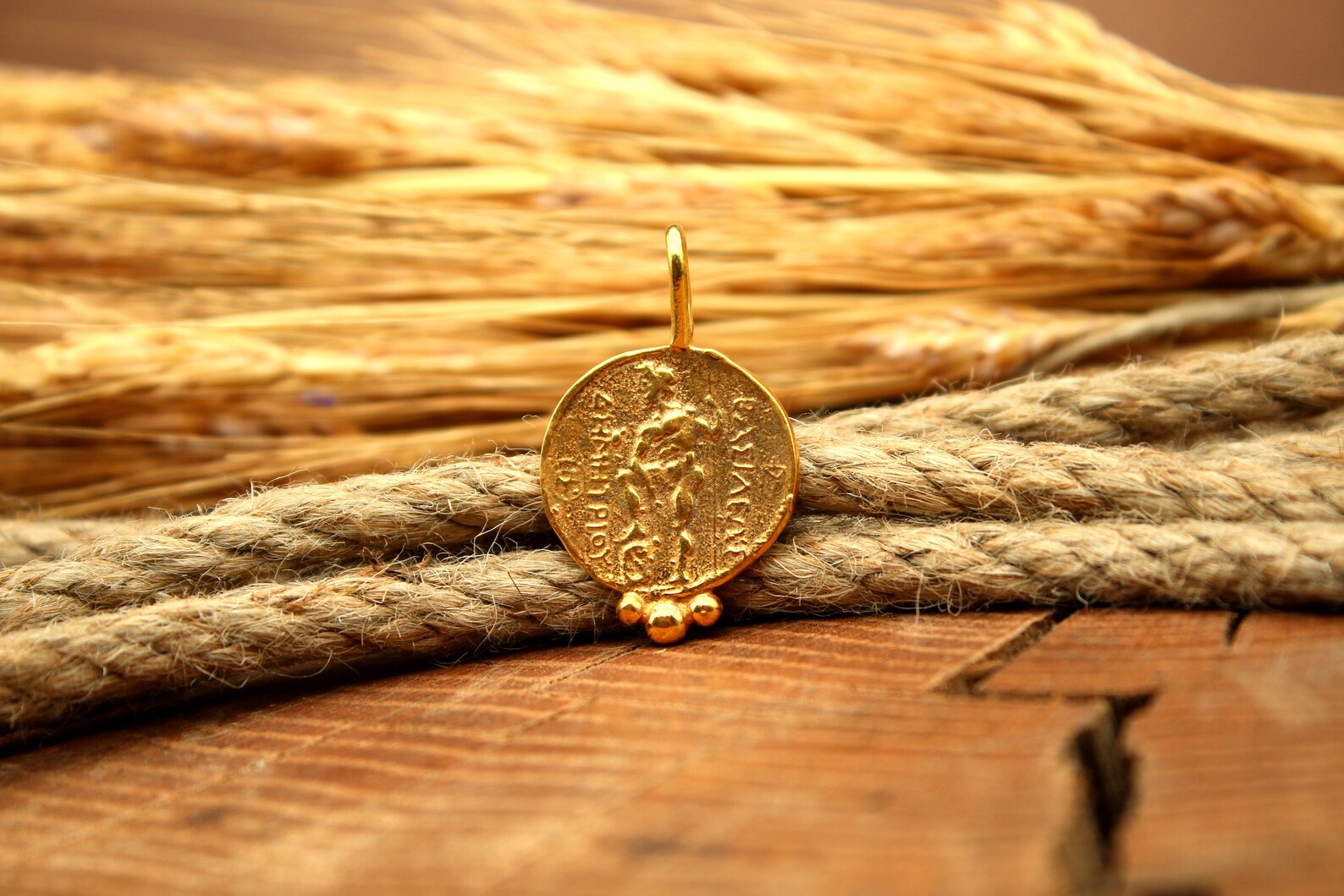 Coin Pendantcoin Jewelry Pendantcoin Necklacecoin Charm - Etsy