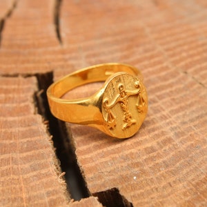 925 Sterling Silver Zodiac Sign Libra Ring, Libra Silver Ring ...