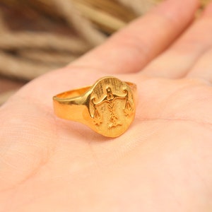 925 Sterling Silver Zodiac Sign Libra Ring, Libra Silver Ring ...