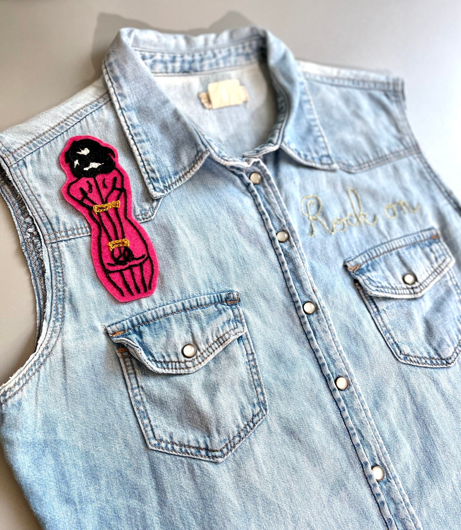 Chainstitch Embroidery Patches Inspired by John Willie Bizarre, Hand ...