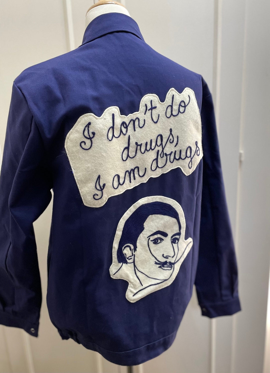 DALI Salvador Chainstitch Embroidery French Worker Utility Workwear ...