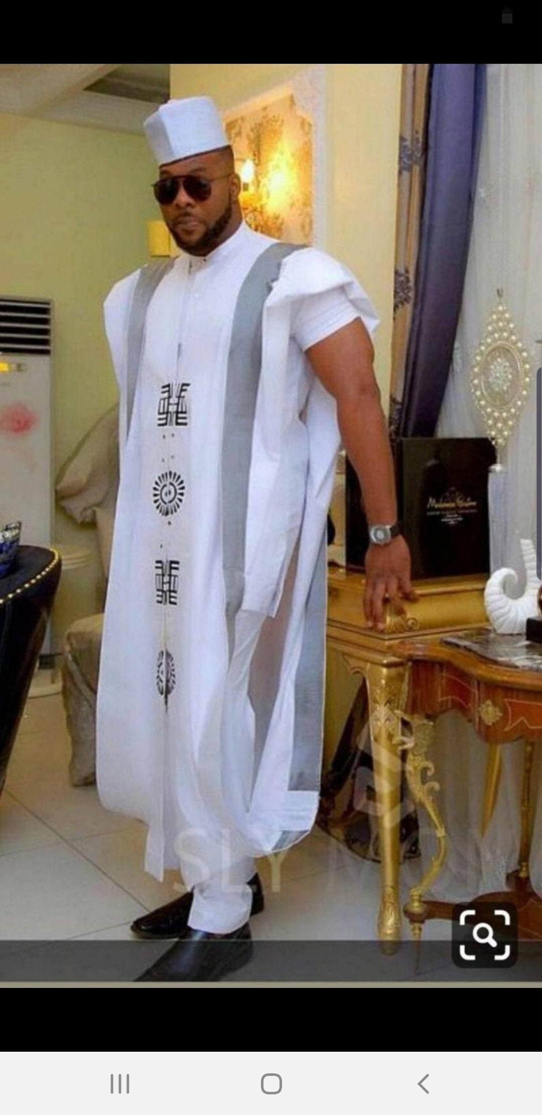 African Prints Agbada for Men,3pcs White Agbada Wear,african Men Suits ...