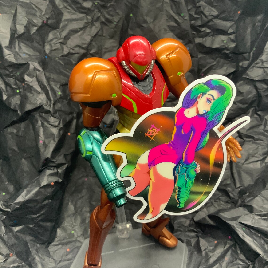 Justin Bailey Samus Sticker - Etsy