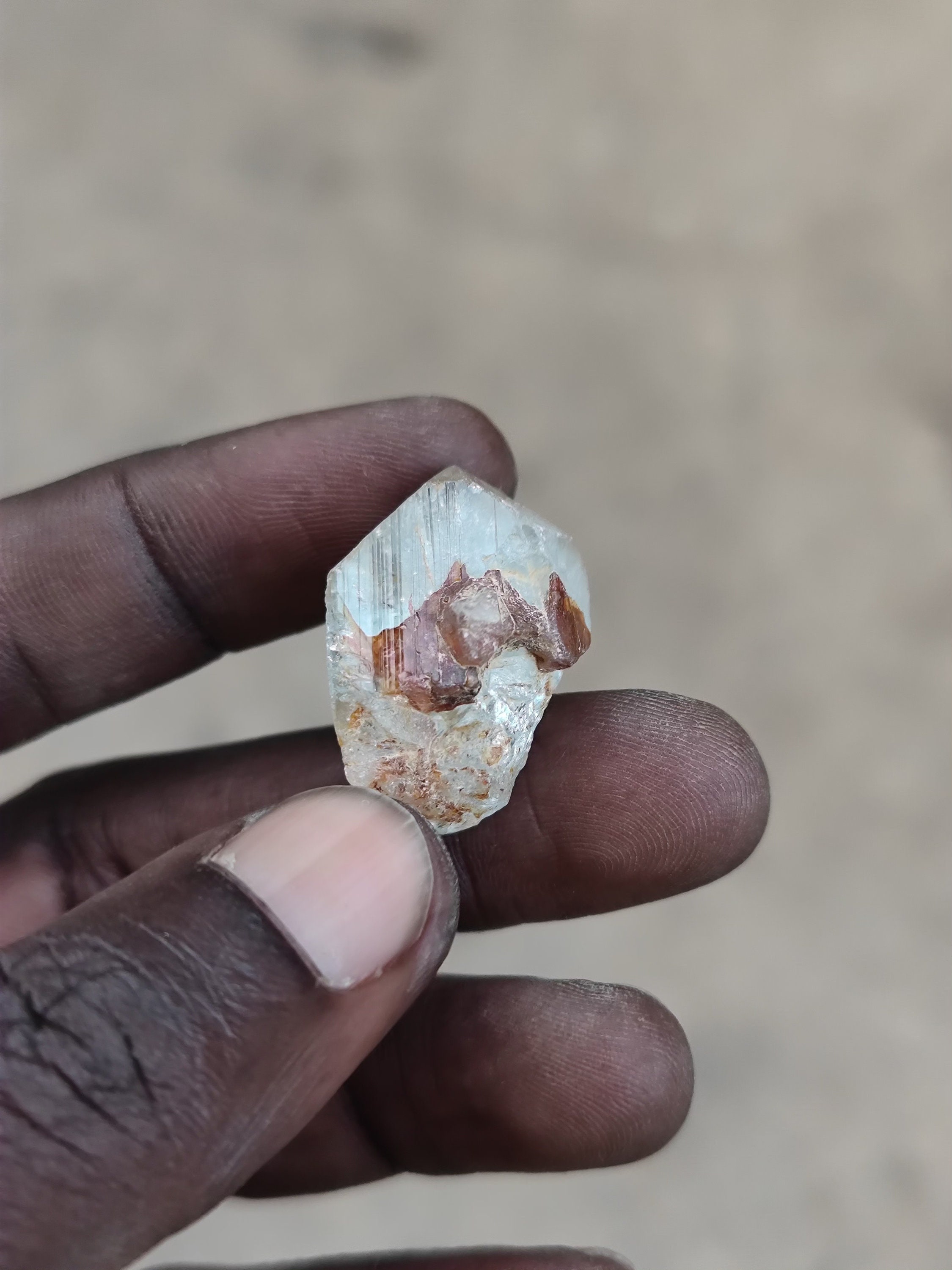 Nigerian Topaz Specimen With Inclusions 9grs S099 SOLD - Etsy