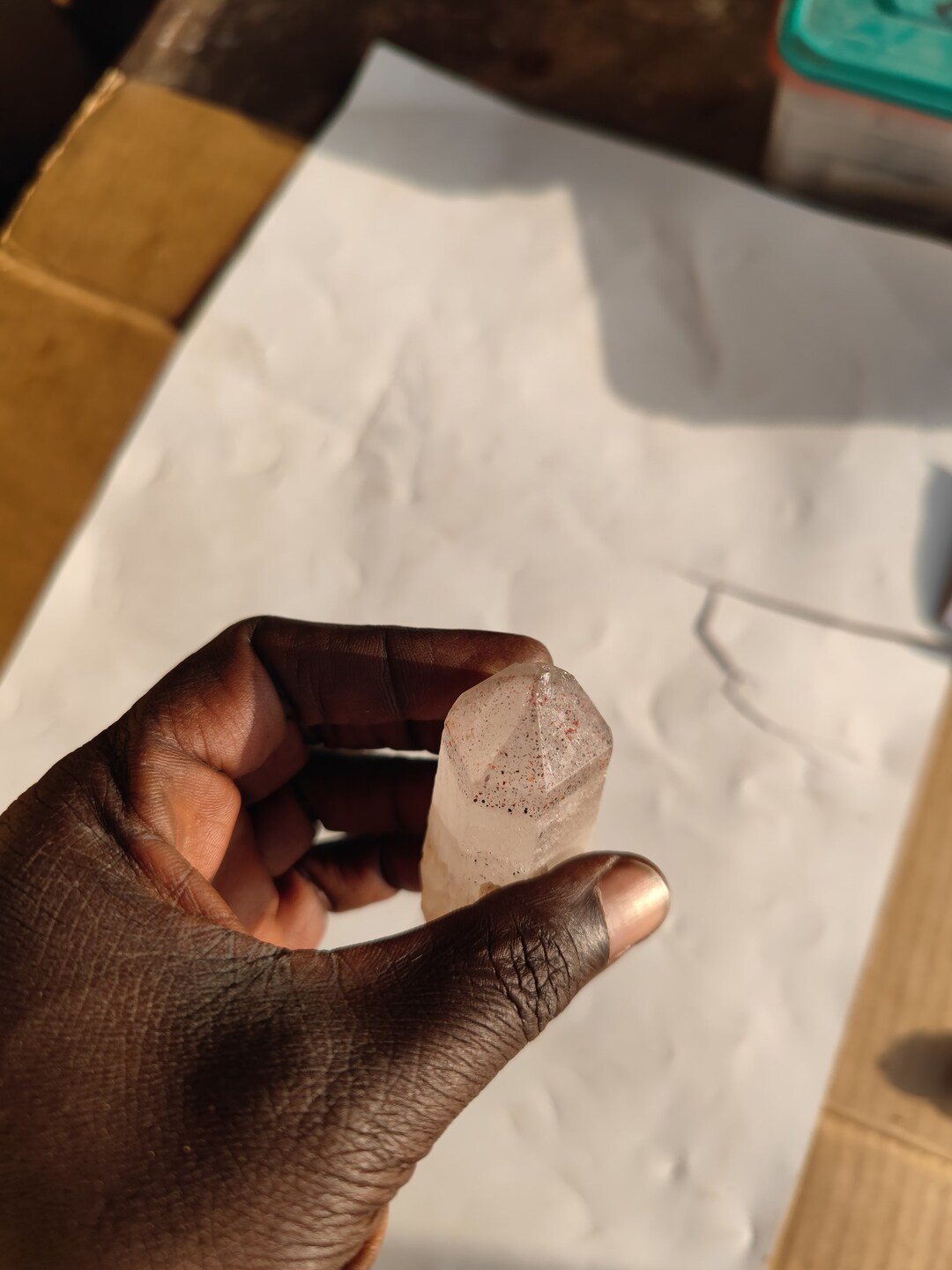 Nigerian Hematite Included Quartz 75grs S411 - Etsy