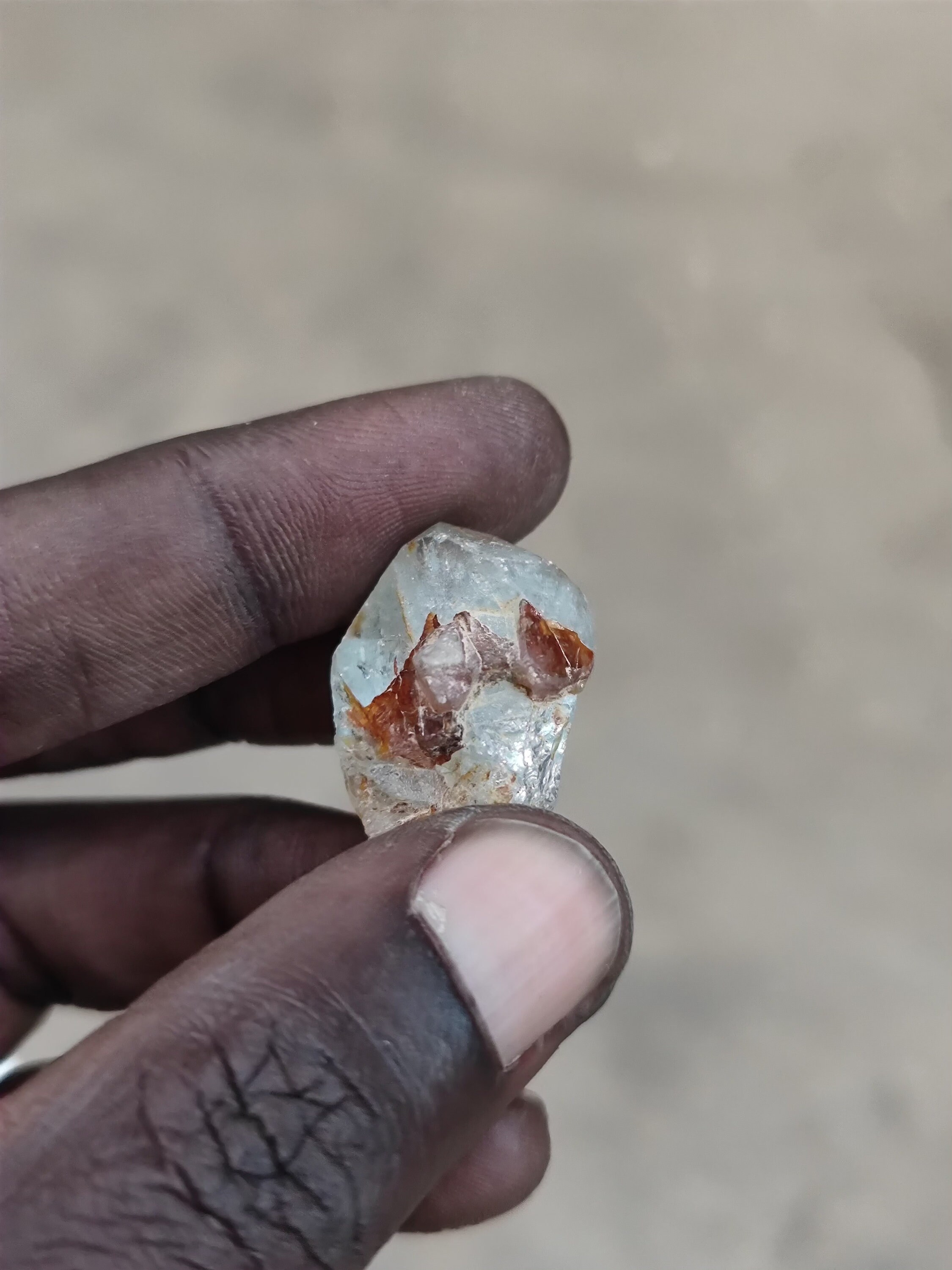 Nigerian Topaz Specimen With Inclusions 9grs S099 SOLD - Etsy