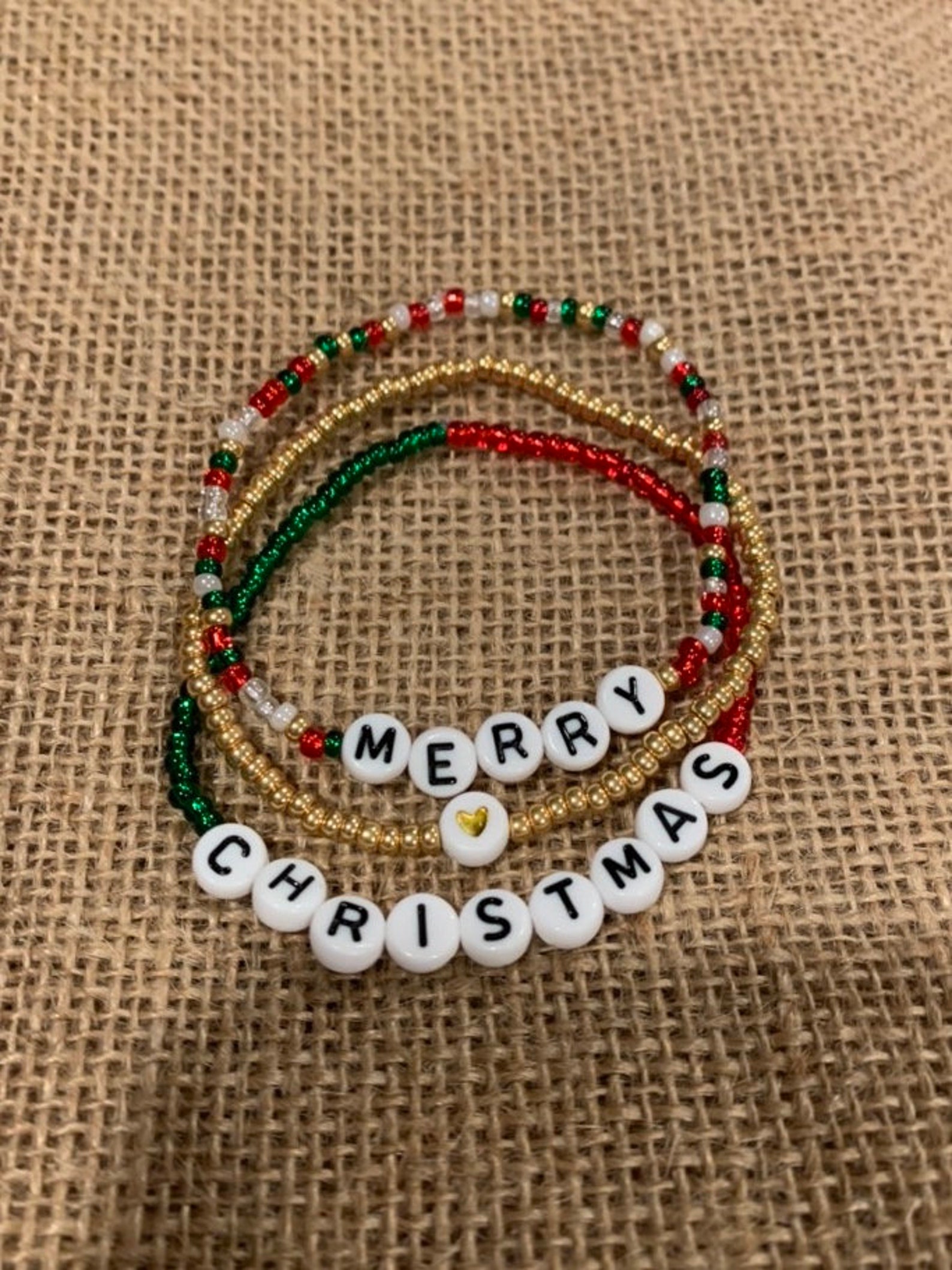 Christmas Bracelets / Holiday Bracelets / Christmas Gifts / Christmas ...