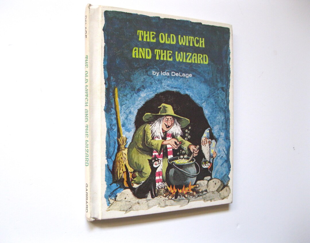 The Old Witch and the Wizard, 1974 Printing, Hardback Book - Etsy