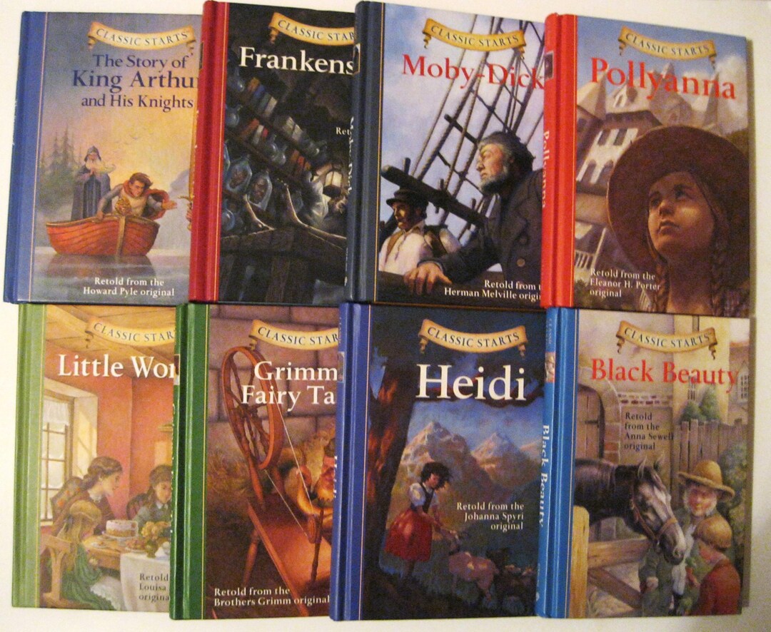 Eight Book Set, Classic Starts, All in Great Condition, for Young ...