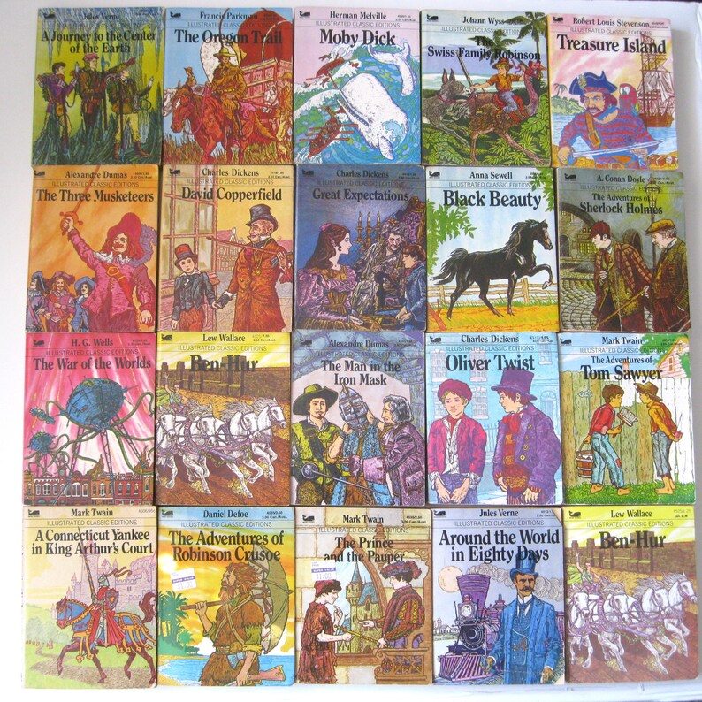 Small Books, Illustrated Classic Edition, You Choose, at Lowest ...