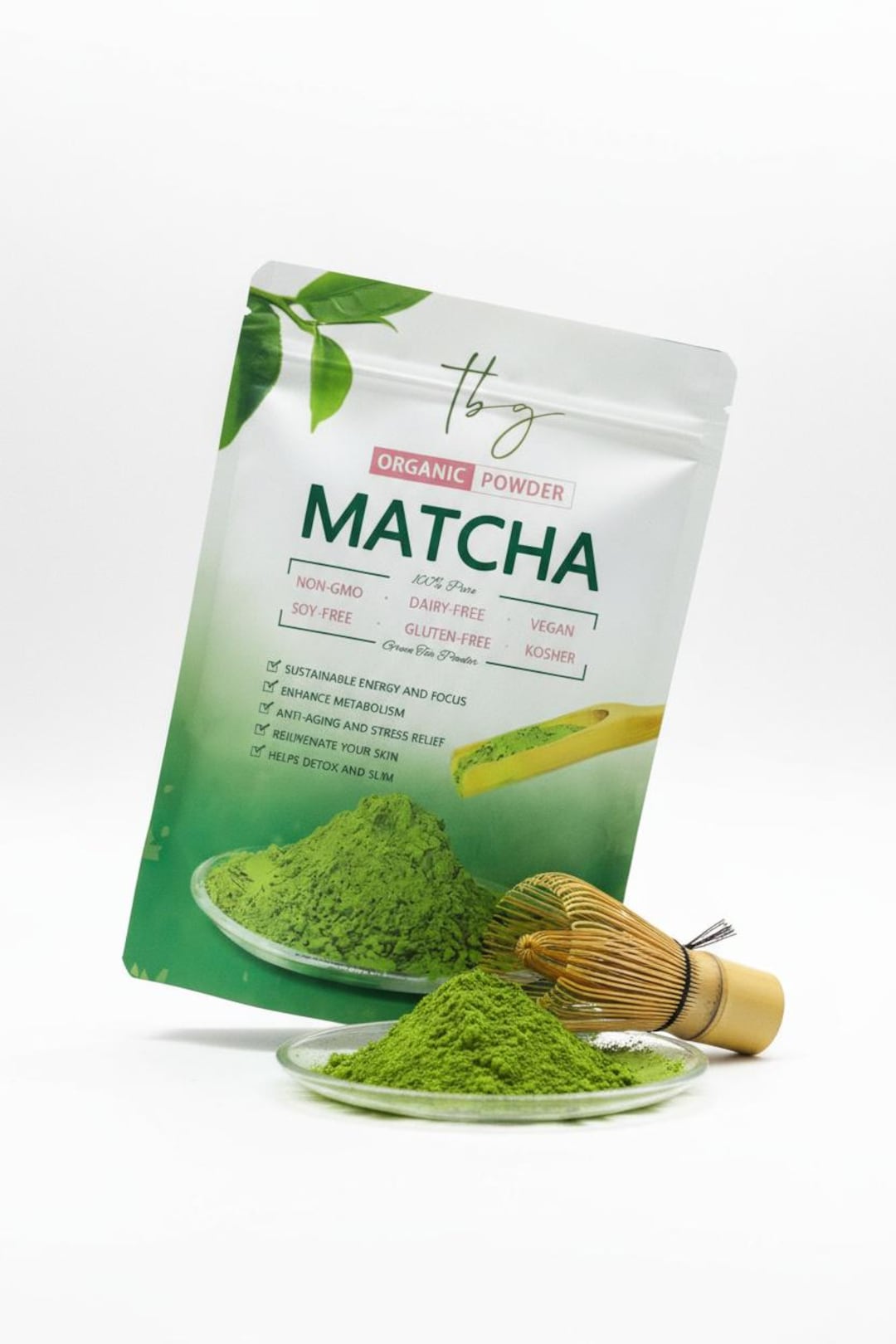 Organic Ceremonial Matcha Powder – 100% Pure Japanese Green Tea - Etsy