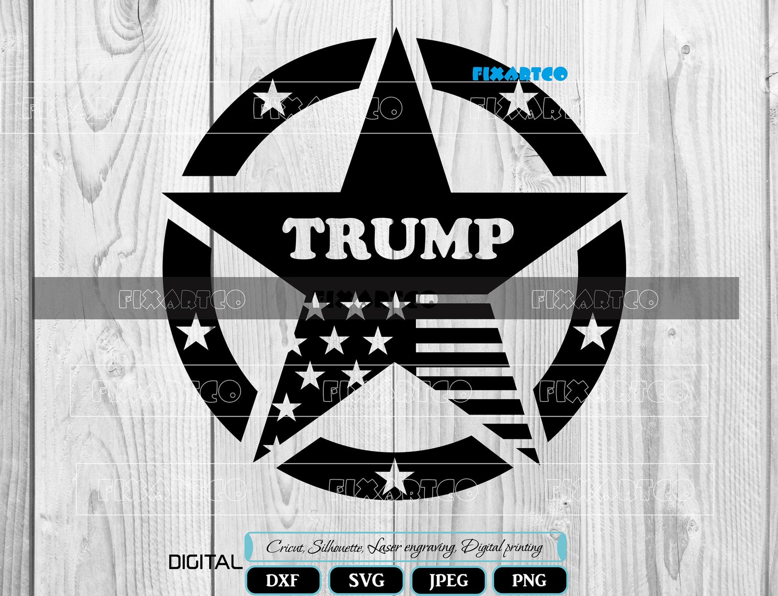 Trump SVG Trump 2020 Svg President Donald Trump Logo Vector | Etsy