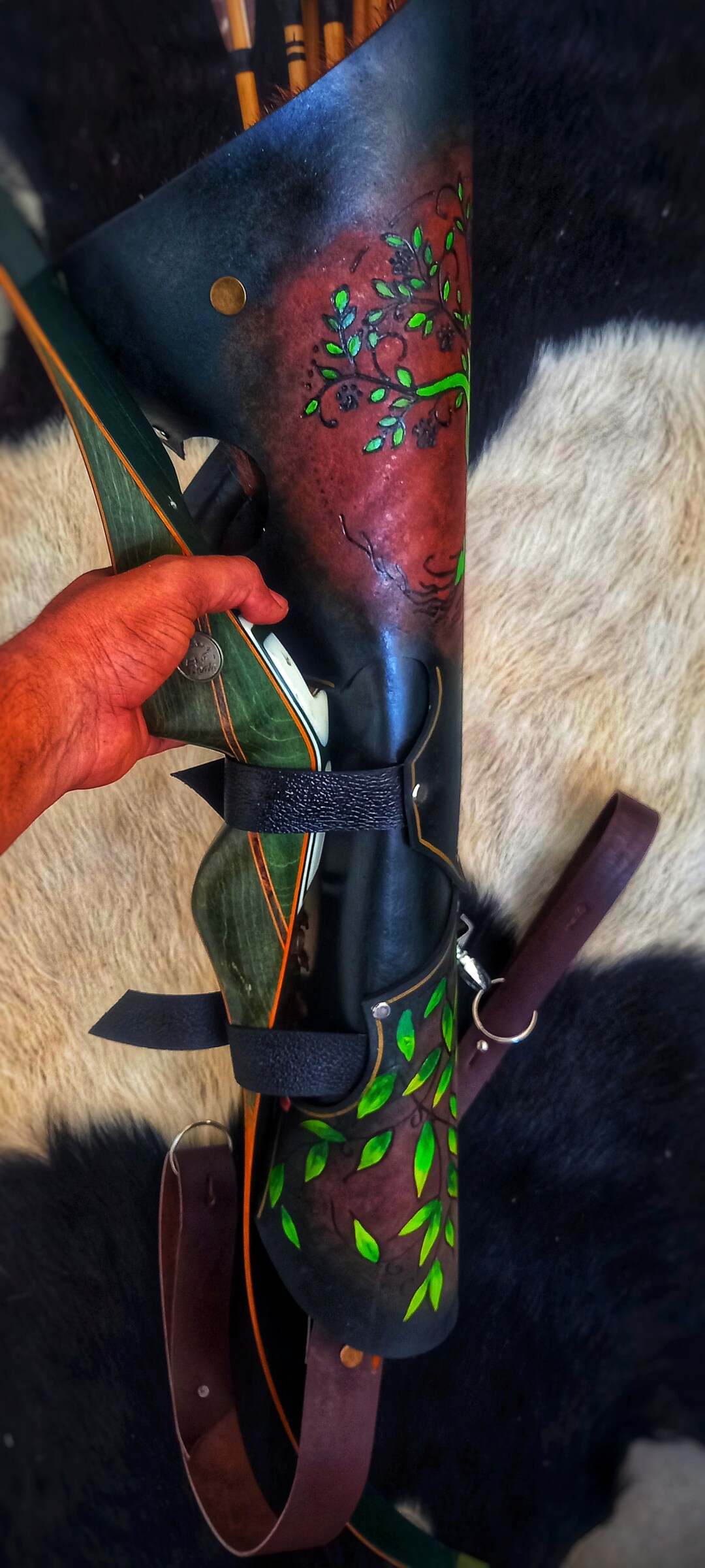 Custom Quiver Traditional Archery Custom Handcrafted Cow - Etsy