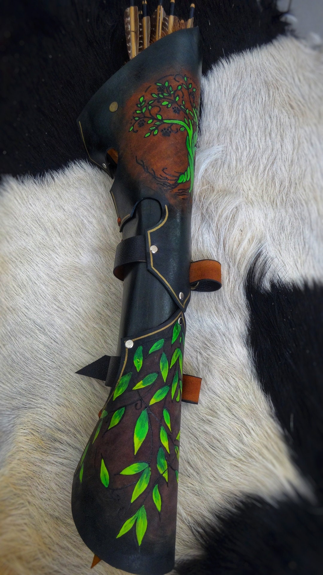 Custom Quiver Traditional Archery Custom Handcrafted Cow - Etsy