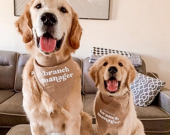 Branch Manager Dog - Etsy
