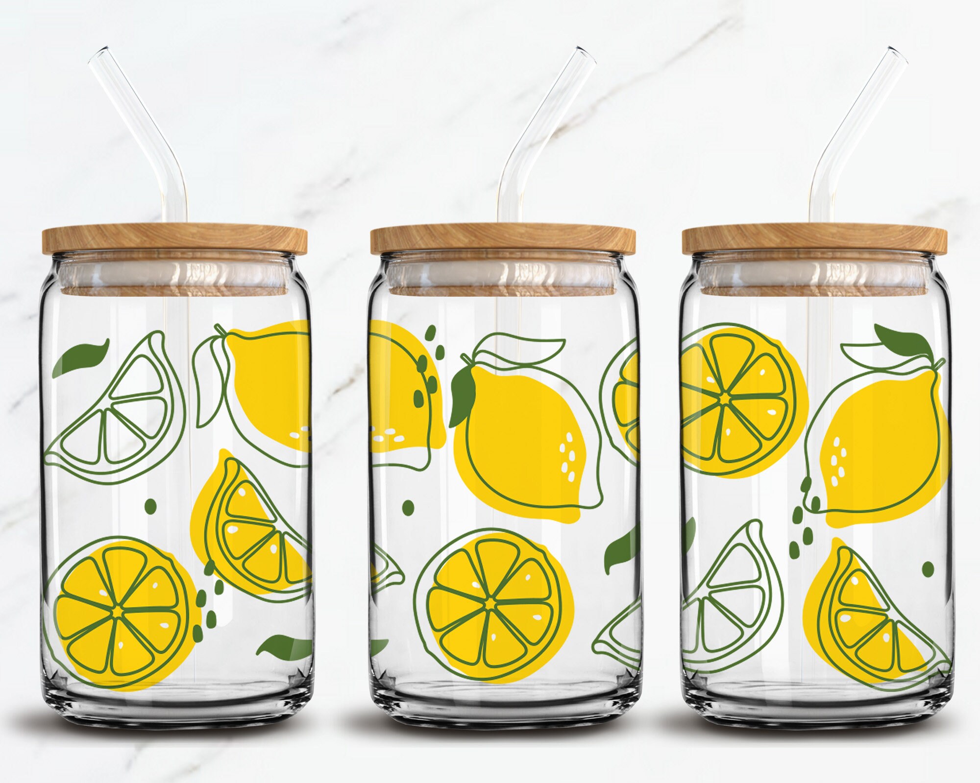 Libbey Glass 16oz/20oz Lemon Pun Svg PNG Cut Files for Cricut ...