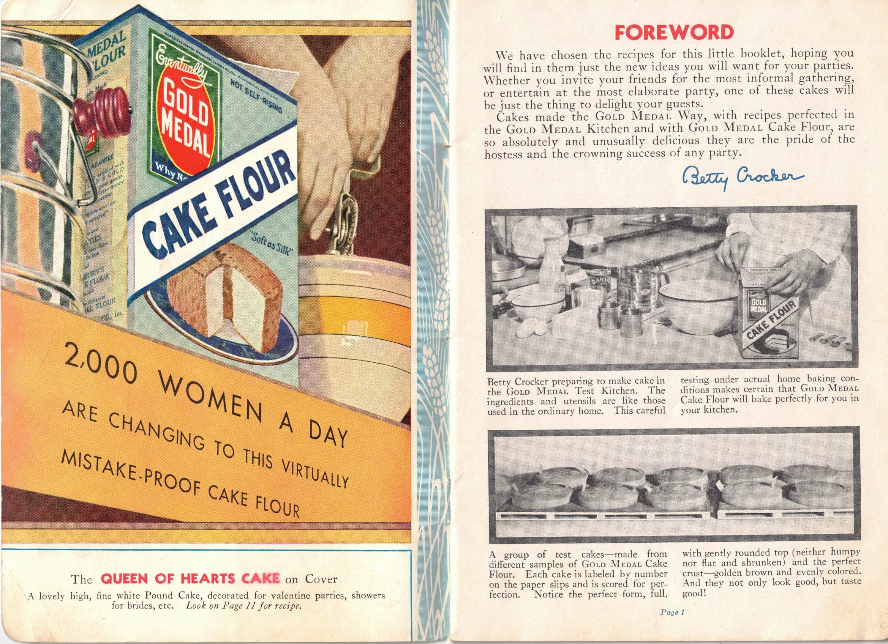 1931 New Party Cakes for All Occasions Cook Book - Printable Cookbook ...