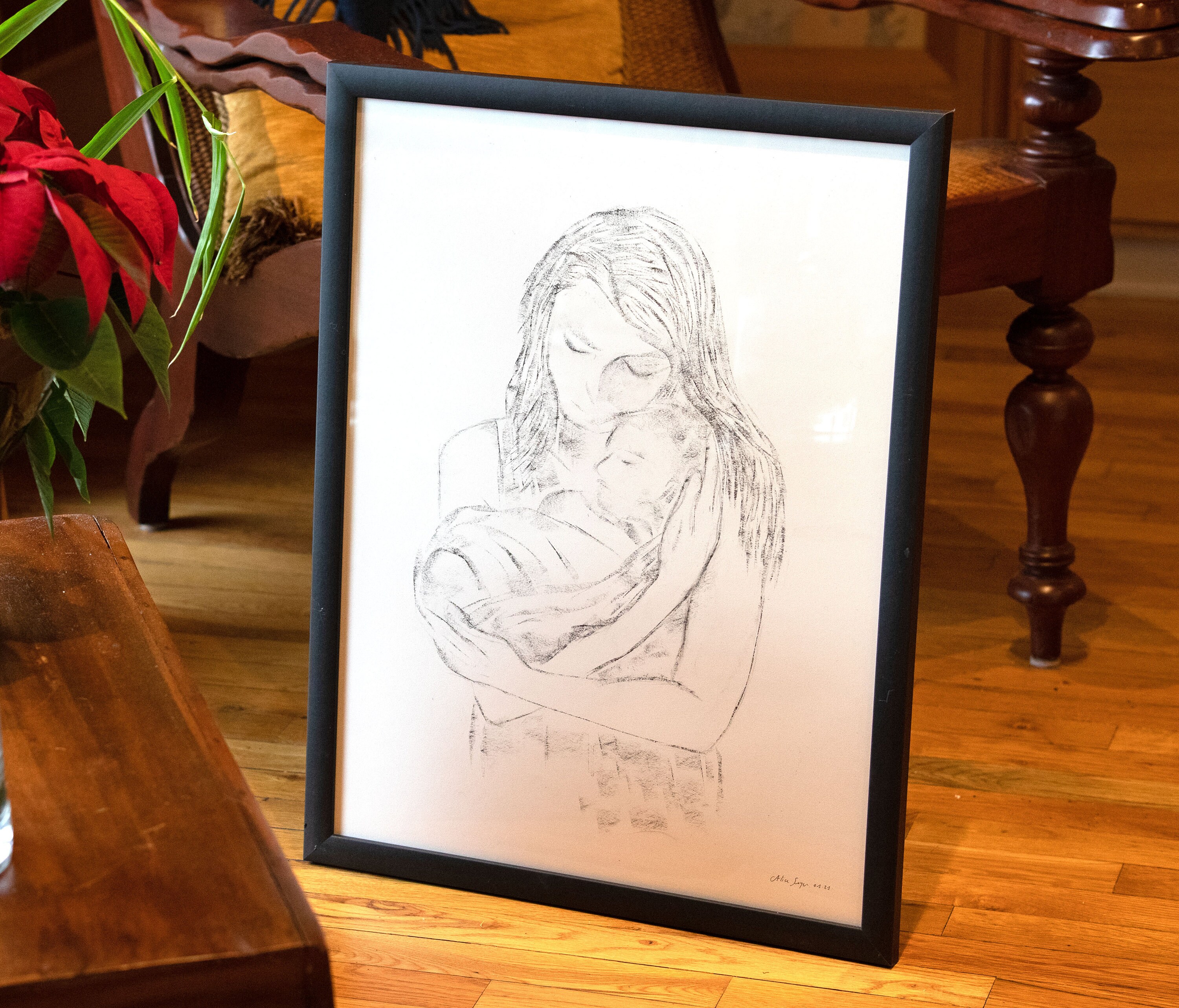 Original Drawing Embrace Series - Etsy