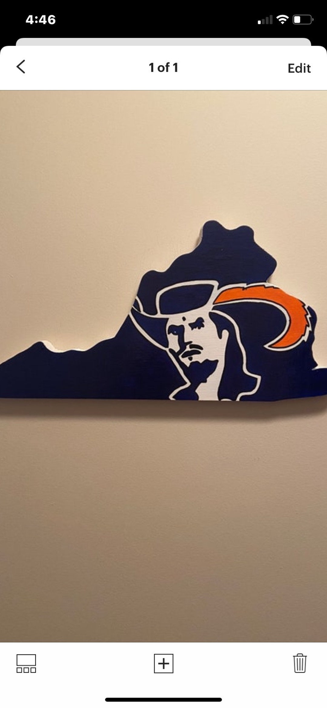 Virginia - Cavalier, Handpainted Wooden Sign - Etsy
