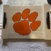LSU Hand Painted Wooden Sign, Cut Into the Shape of Louisiana. - Etsy