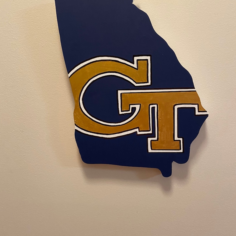 Georgia Tech Art - Etsy