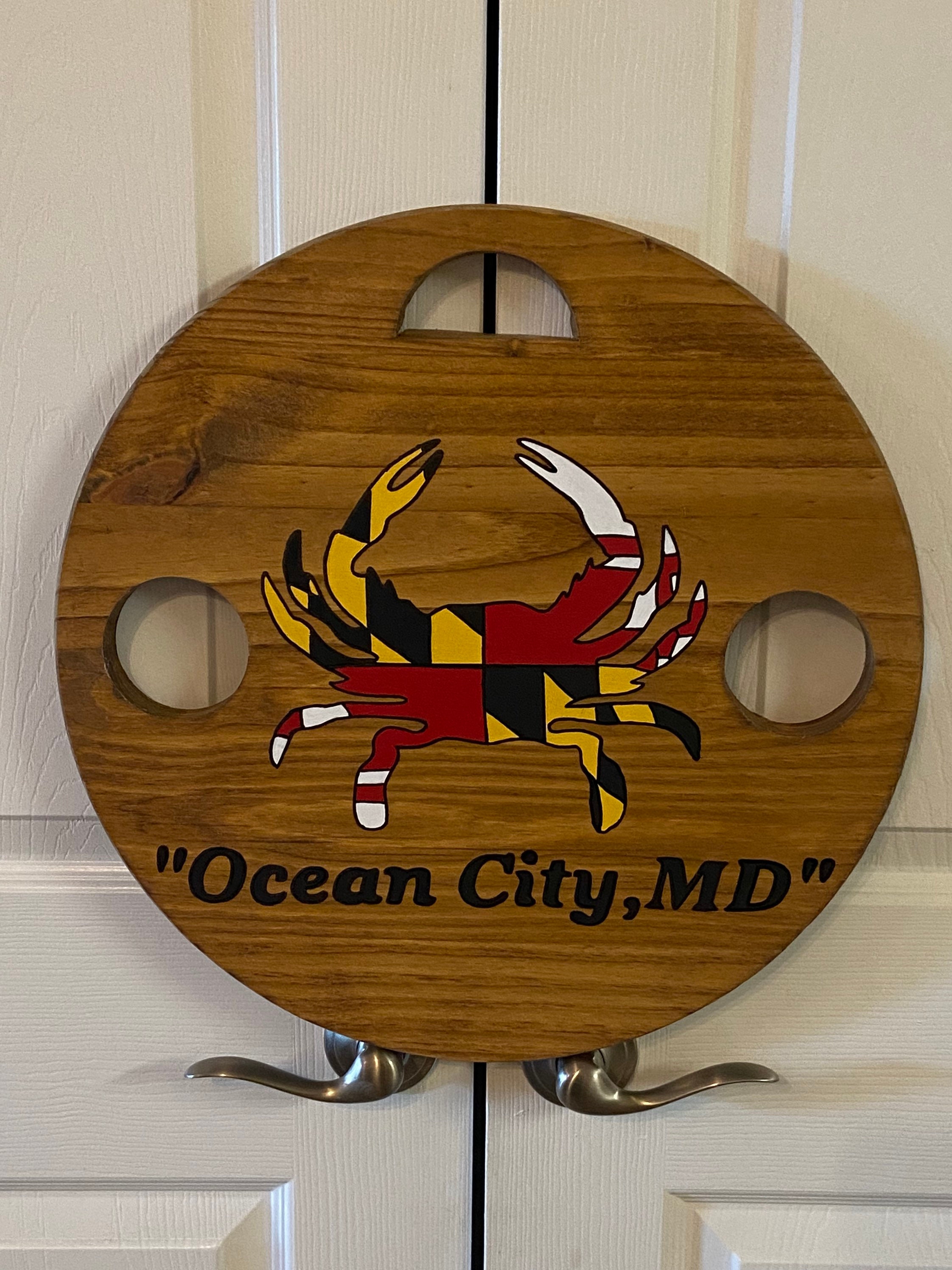 Custom Portable Beach Table Handpainted 1 Table Design Must - Etsy