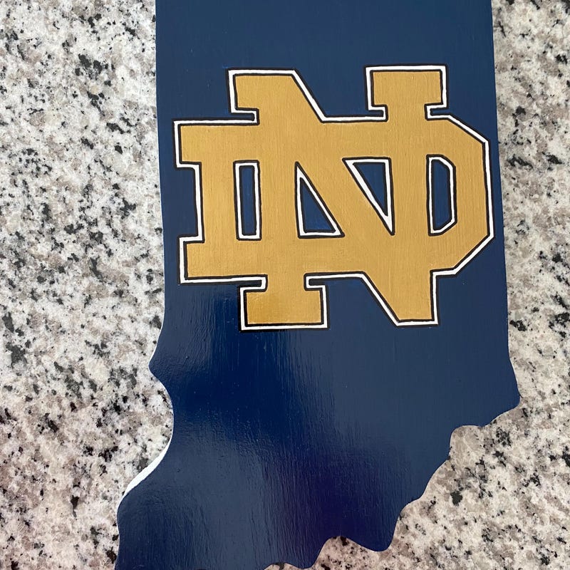 Notre Dame Sign - Etsy