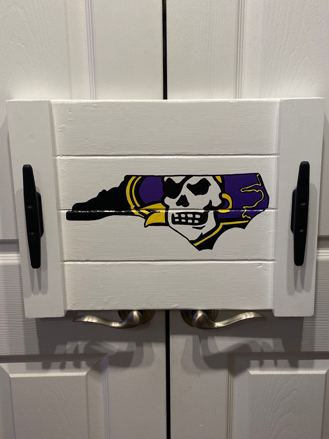 East Carolina University - ECU Wooden Hand Painted Tailgate Tray Our ...