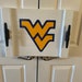 LSU Hand Painted Wooden Sign, Cut Into the Shape of Louisiana. - Etsy