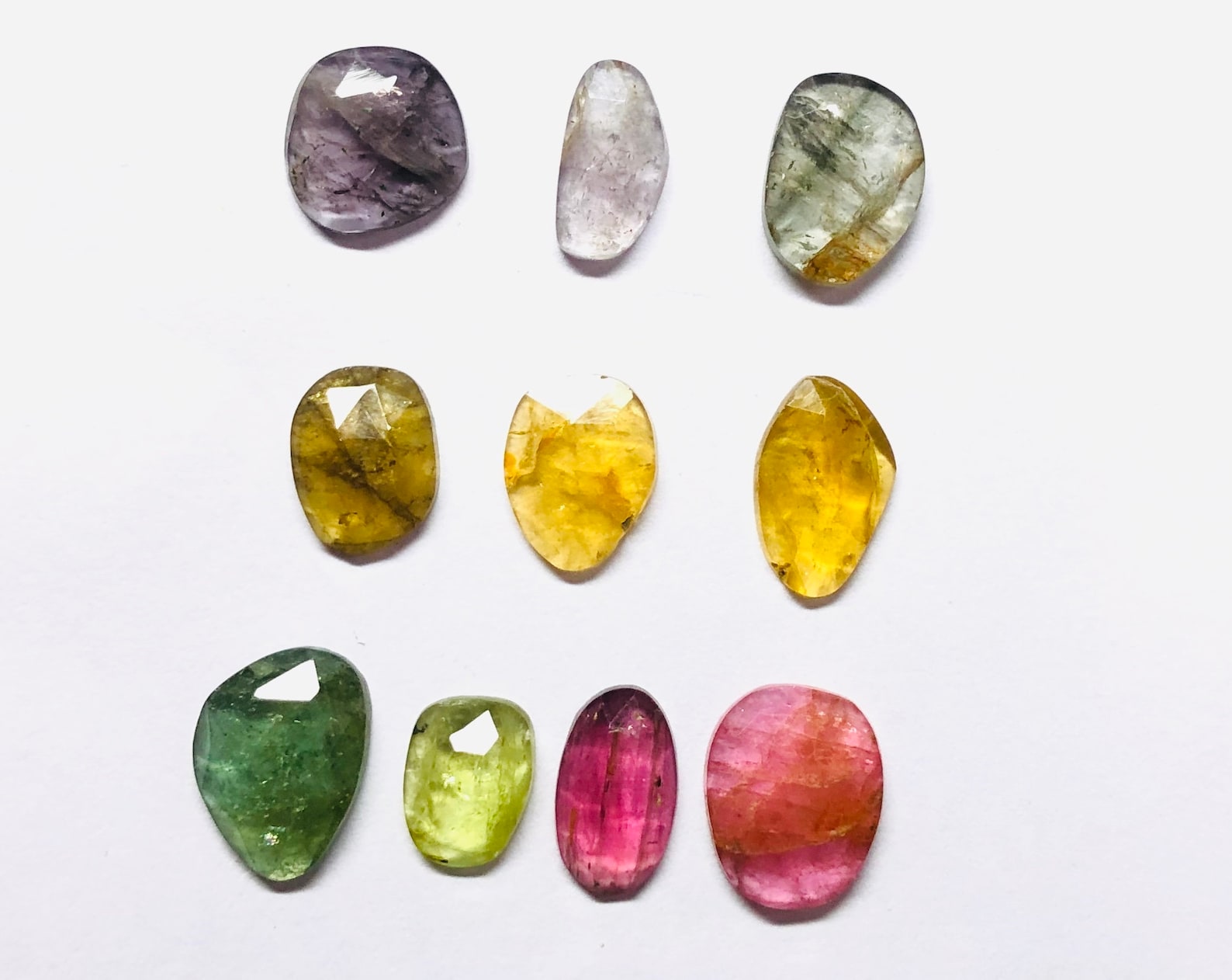 Turmalin Turmalin Multi Farbe Multi Turmalin natürliche | Etsy