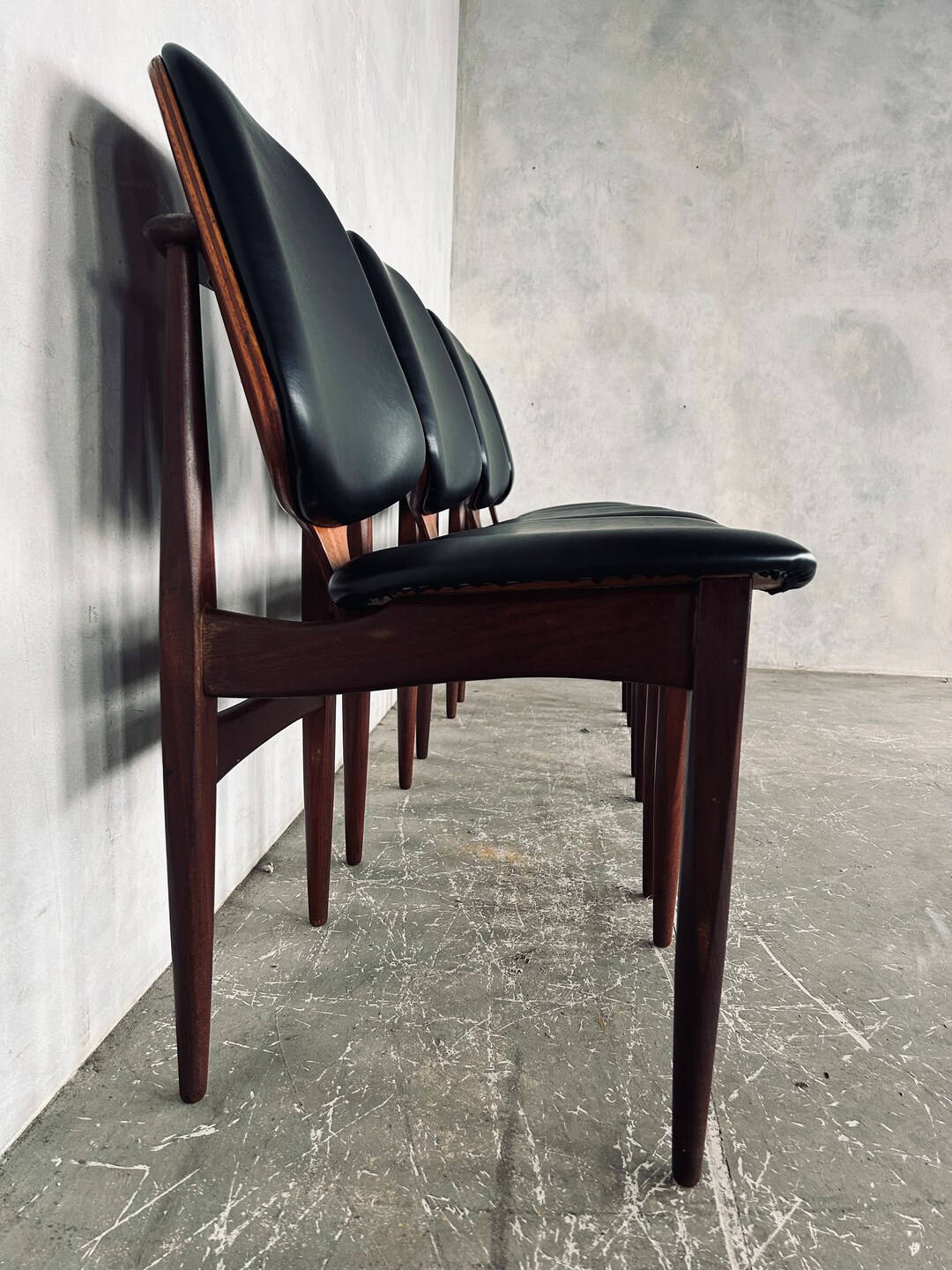 Refurbished Mid Century Eon Chairs. Set of 4 - Etsy UK