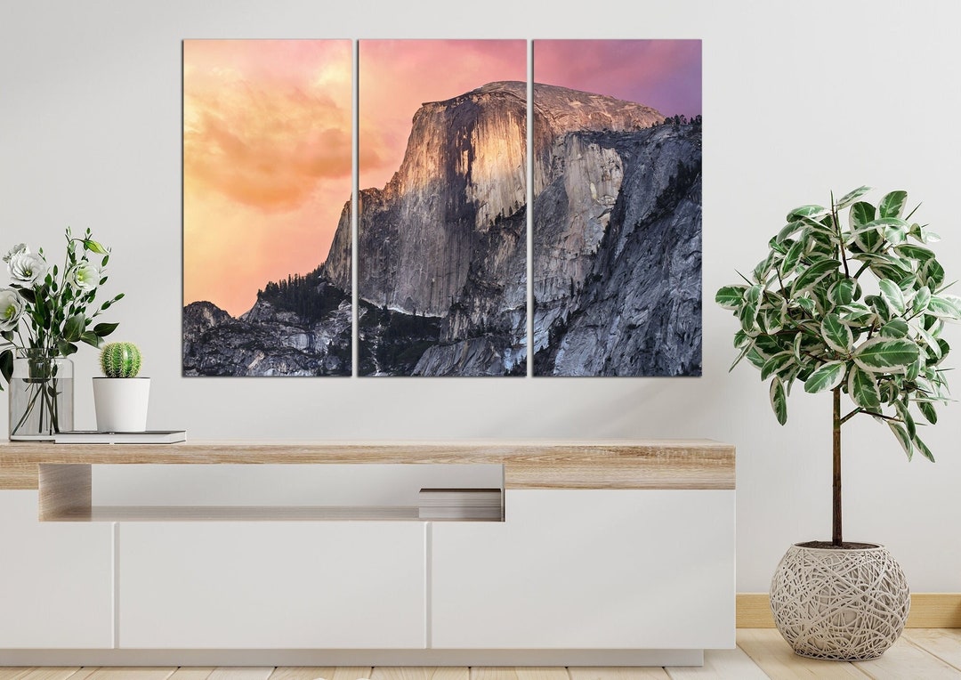 Yosemite the Chief Rock Wall Art USA Scenic Nature Photography - Etsy