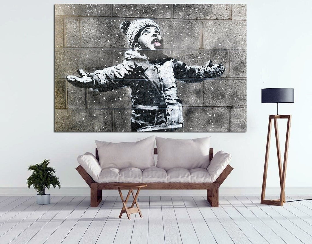I Love Snow Graffiti Wall Art Pop Art Wall Art Contemporary Art Street ...