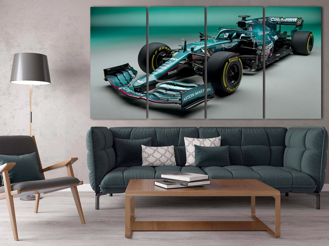 Formula 1 Canvas Sport Car Wall Art F1 Racing Car Wall Art - Etsy