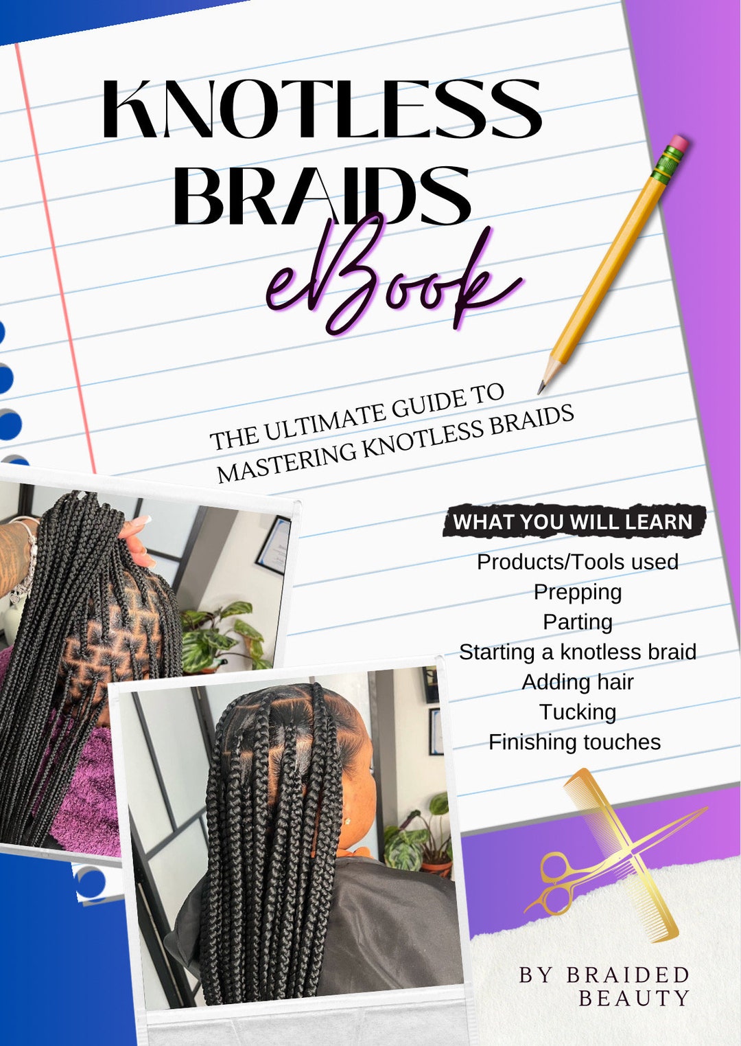 The Ultimate Guide to Mastering Knotless Braids - Etsy