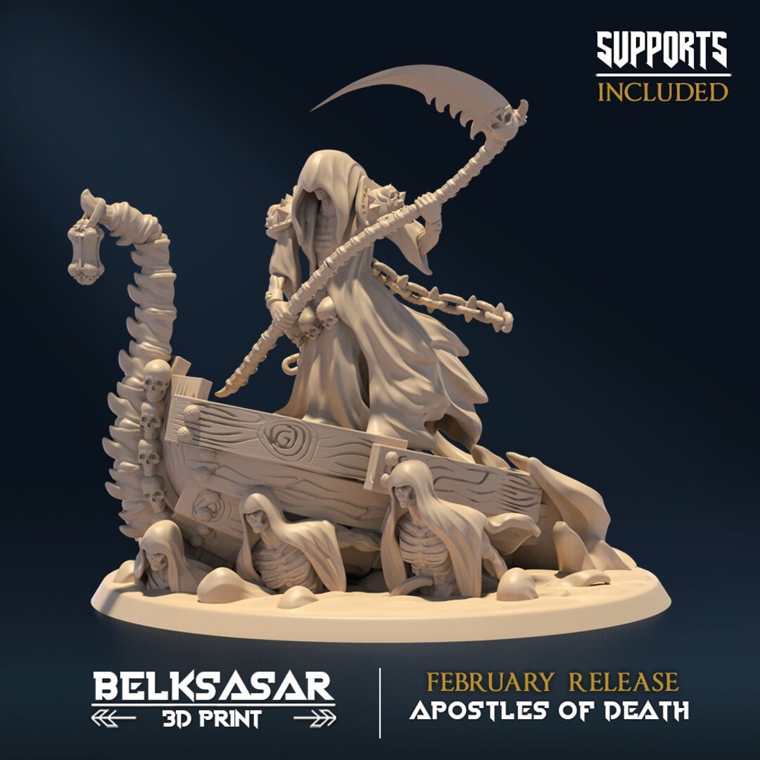 Death Seeker DND Miniatures Dungeons and Dragons Figure RPG Miniatures ...
