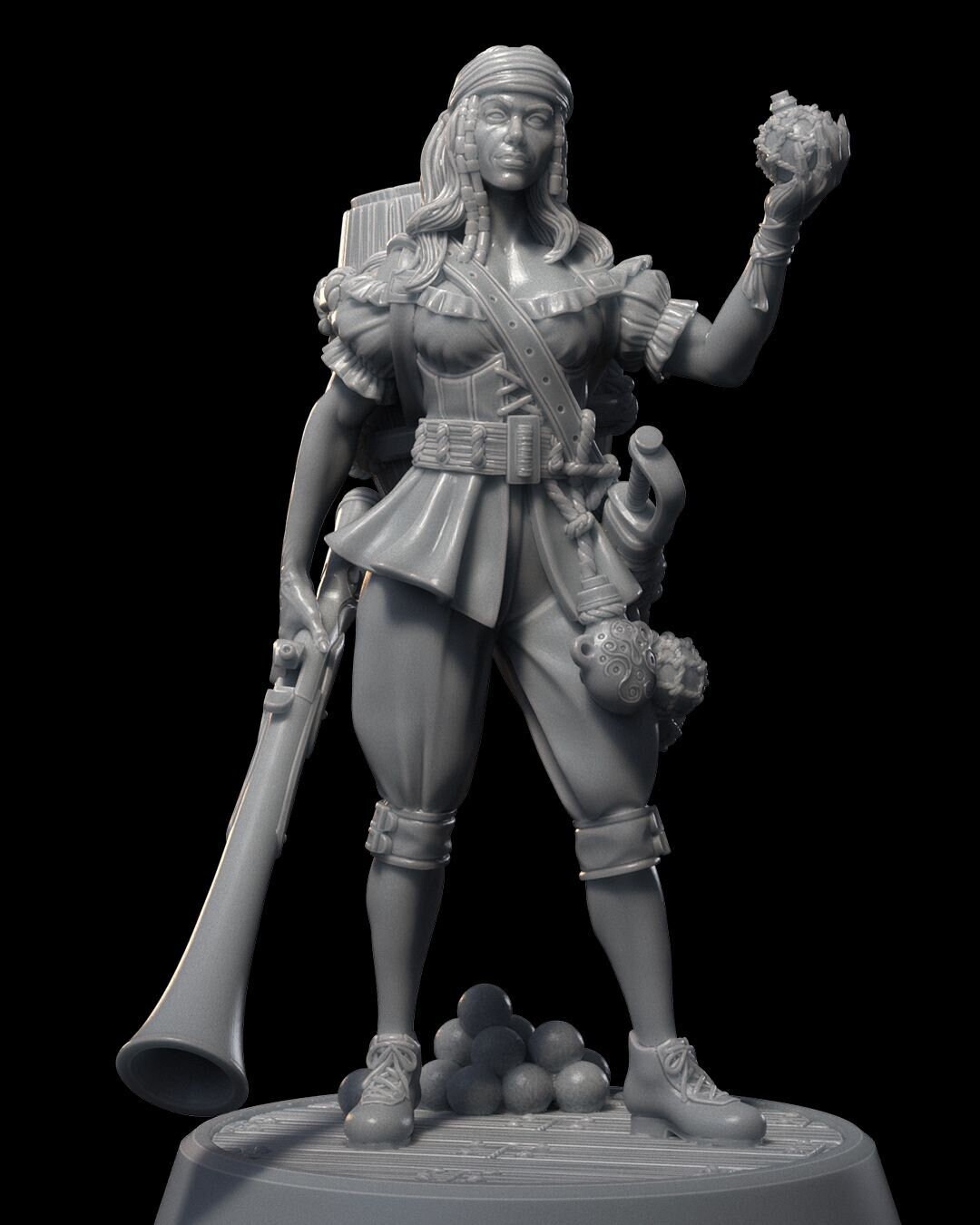 Dyna 3D Resin Print Great for Dnd RPG Tabletop Gaming Miniatures ...
