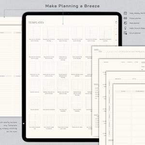 Digital Notebook for Goodnotes Notability Noteshelf XODO | Portrait ...