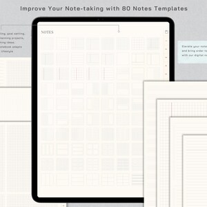 Digital Notebook for Goodnotes Notability Noteshelf XODO | Portrait ...
