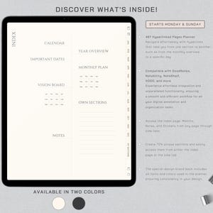 Digital Planner 2025 for Goodnotes, Notability, Noteshelf Etc ...