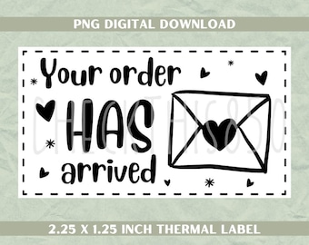 Your Order Arrived - Etsy