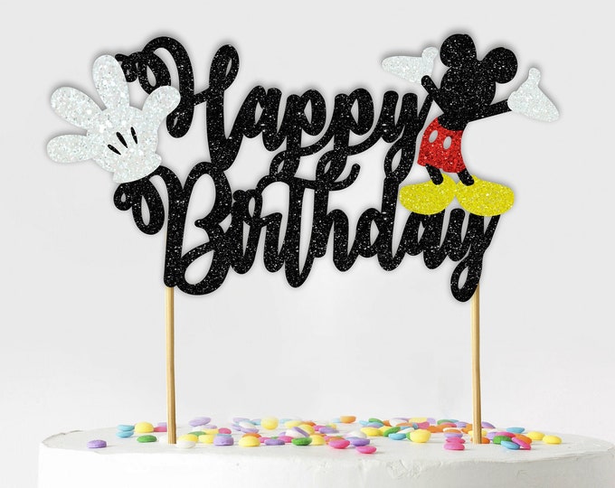 Black and White Mickey Mouse Confetti | Mickey Confetti | Mickey Mouse ...