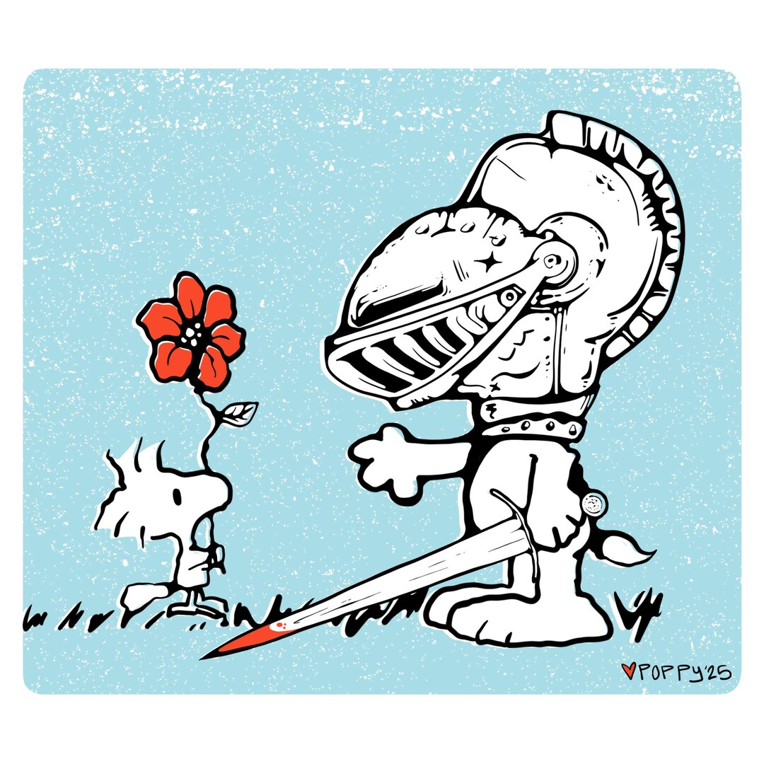 Medieval Snoopy (original Giclee Print) [fine Art] - Etsy