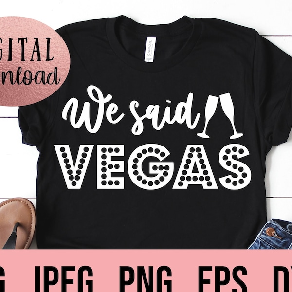 Vegas Svg - Etsy