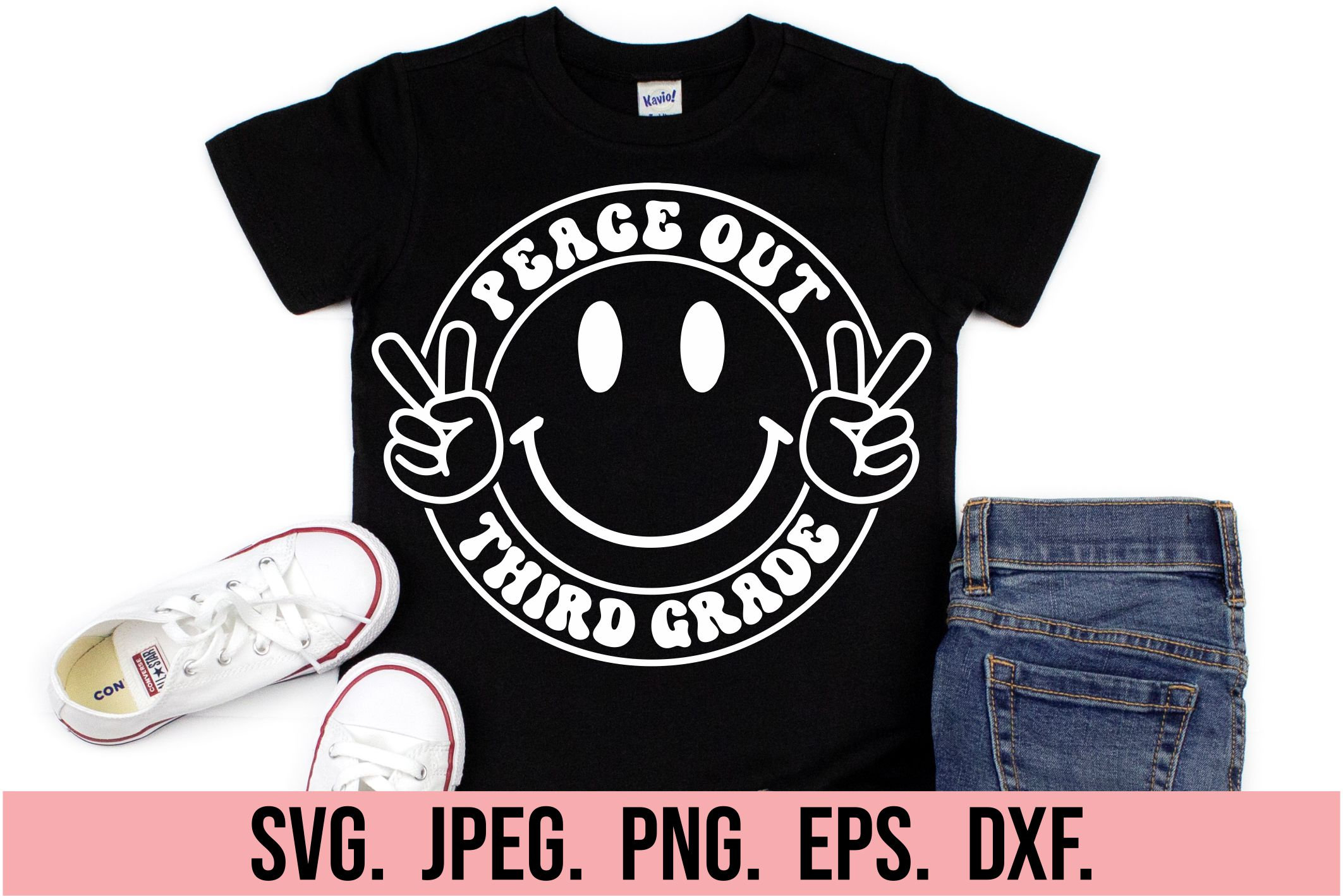 Peace Out 3rd Grade SVG - Grade 3 Graduation - Instant Download ...