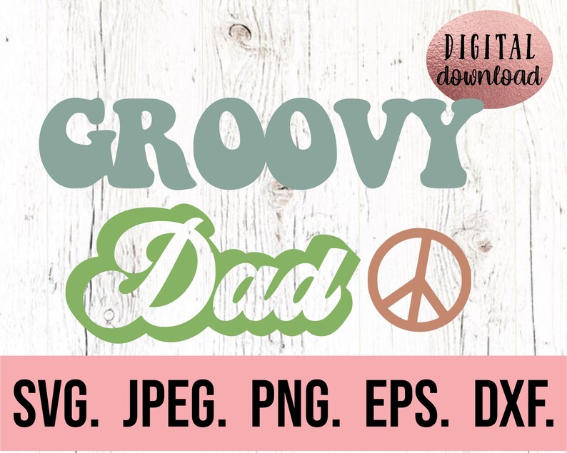 Groovy Birthday Bundle SVG First Birthday Groovy Dad - Etsy