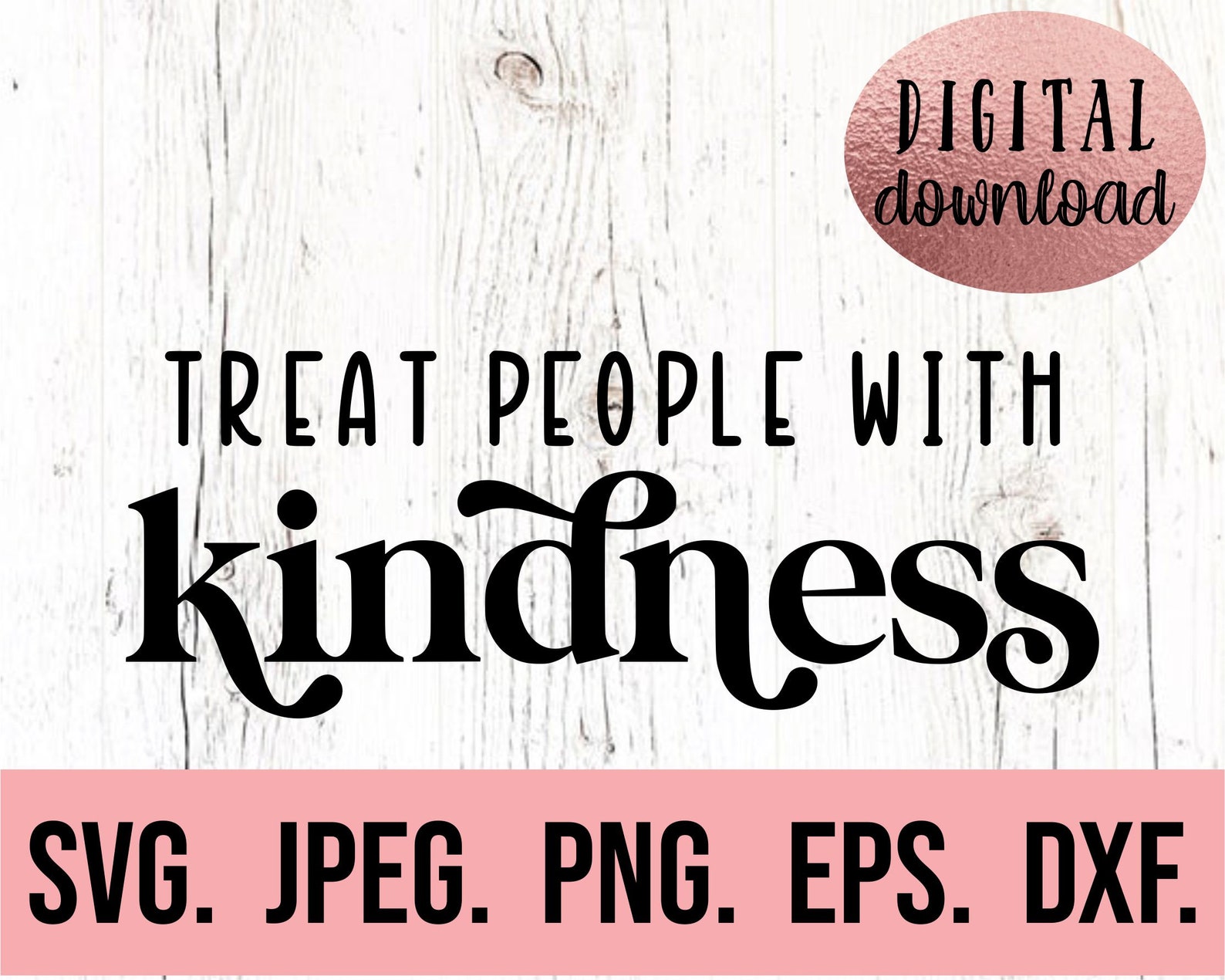 Kindness SVG Bundle Be Kind SVG Cricut Cut File Instant - Etsy Canada