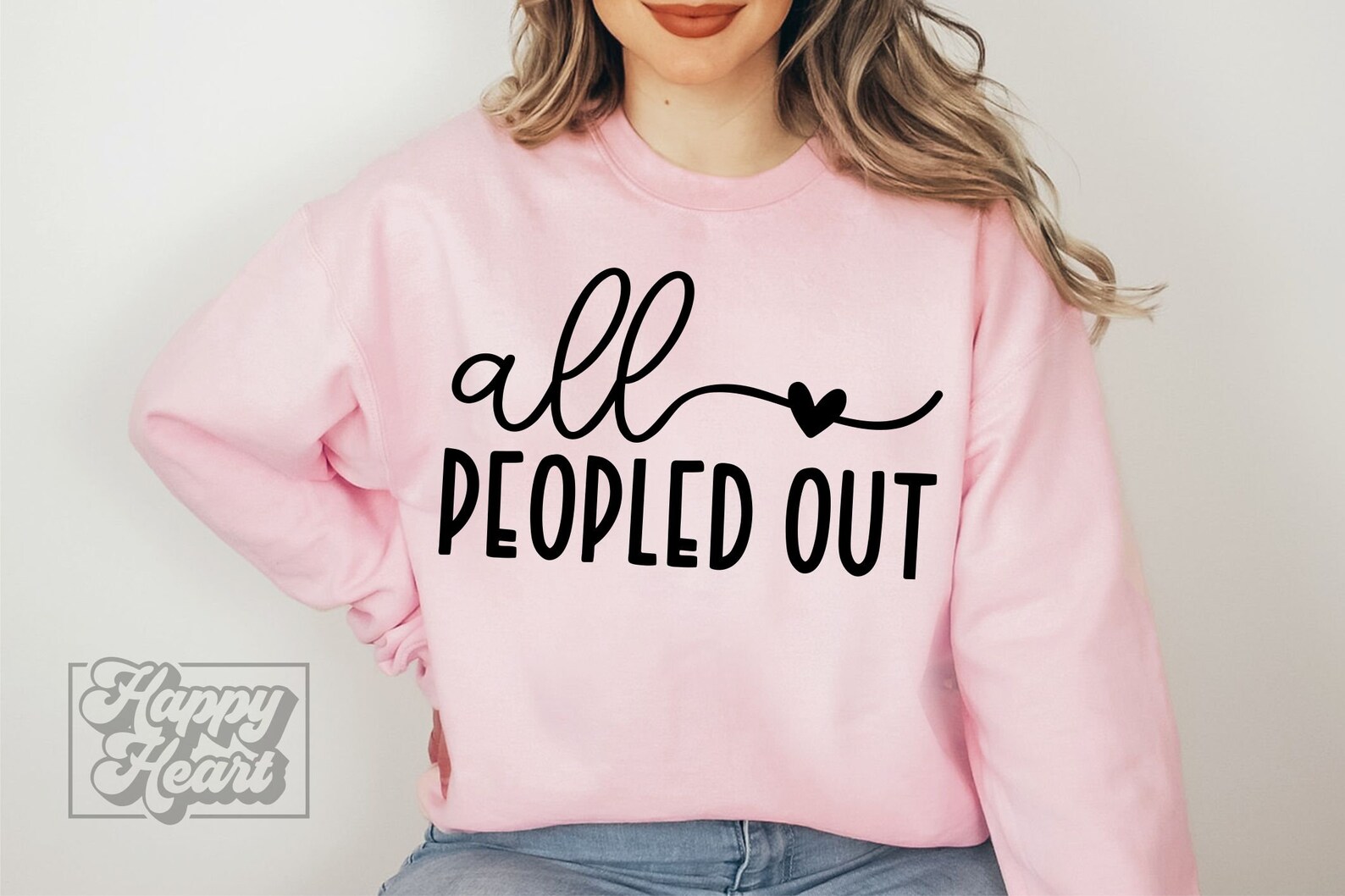 All Peopled Out SVG - Nope Not Today SVG - Sarcastic Quote - Introvert ...